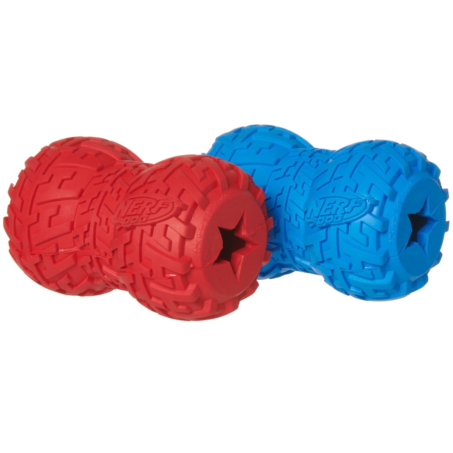 Nerf Tire Treat Feeder Dog Toys - 2-Pack - Save 33%