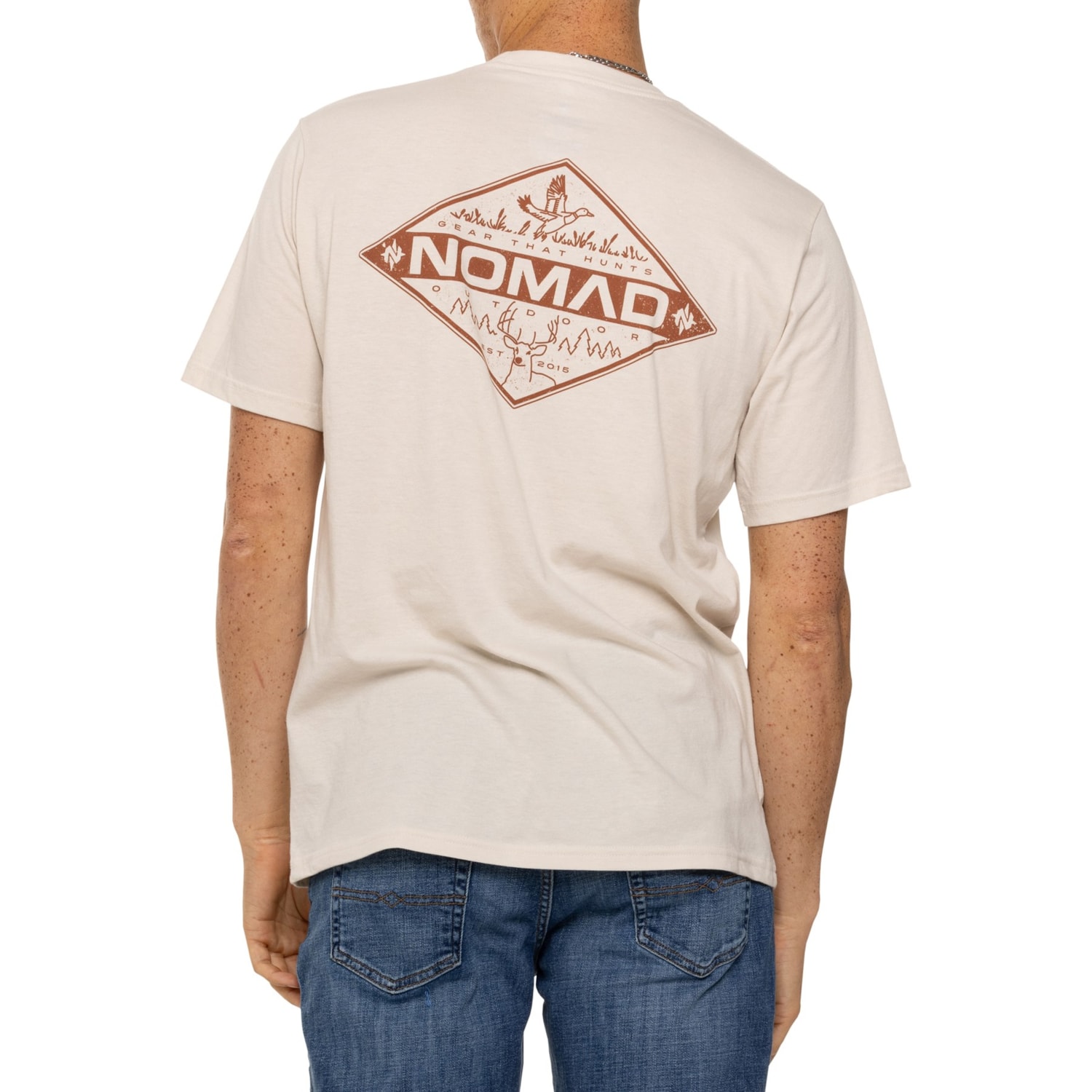 NOMAD Drawn Graphic T-Shirt - Short Sleeve - Save 60%