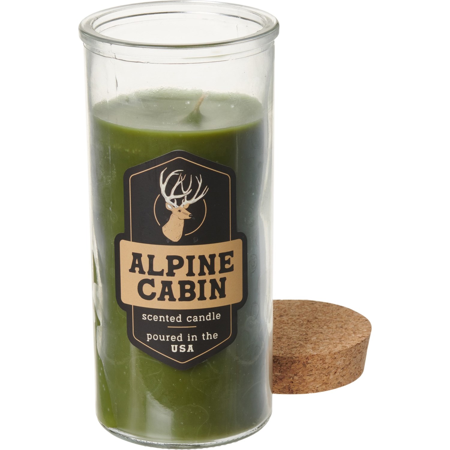 Northern Lights 14 oz. Alpine Cabin Glass Cylinder Candle - Save 33%