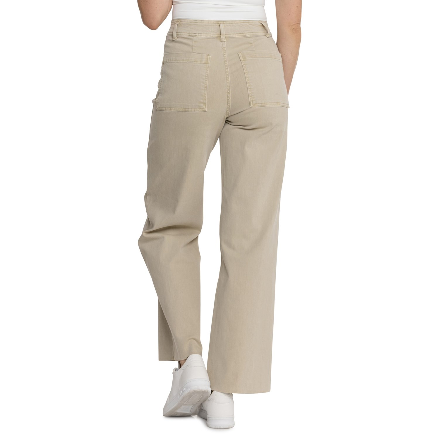 OAT NEW YORK Straight-Leg Twill Ankle Cropped Jeans - High Rise - Save 68%