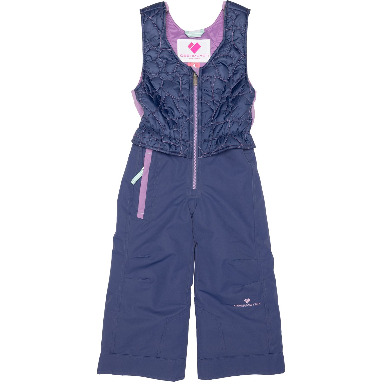 Obermeyer Little Girls Ober-All Bib Snow Pants - Insulated - Save 44%