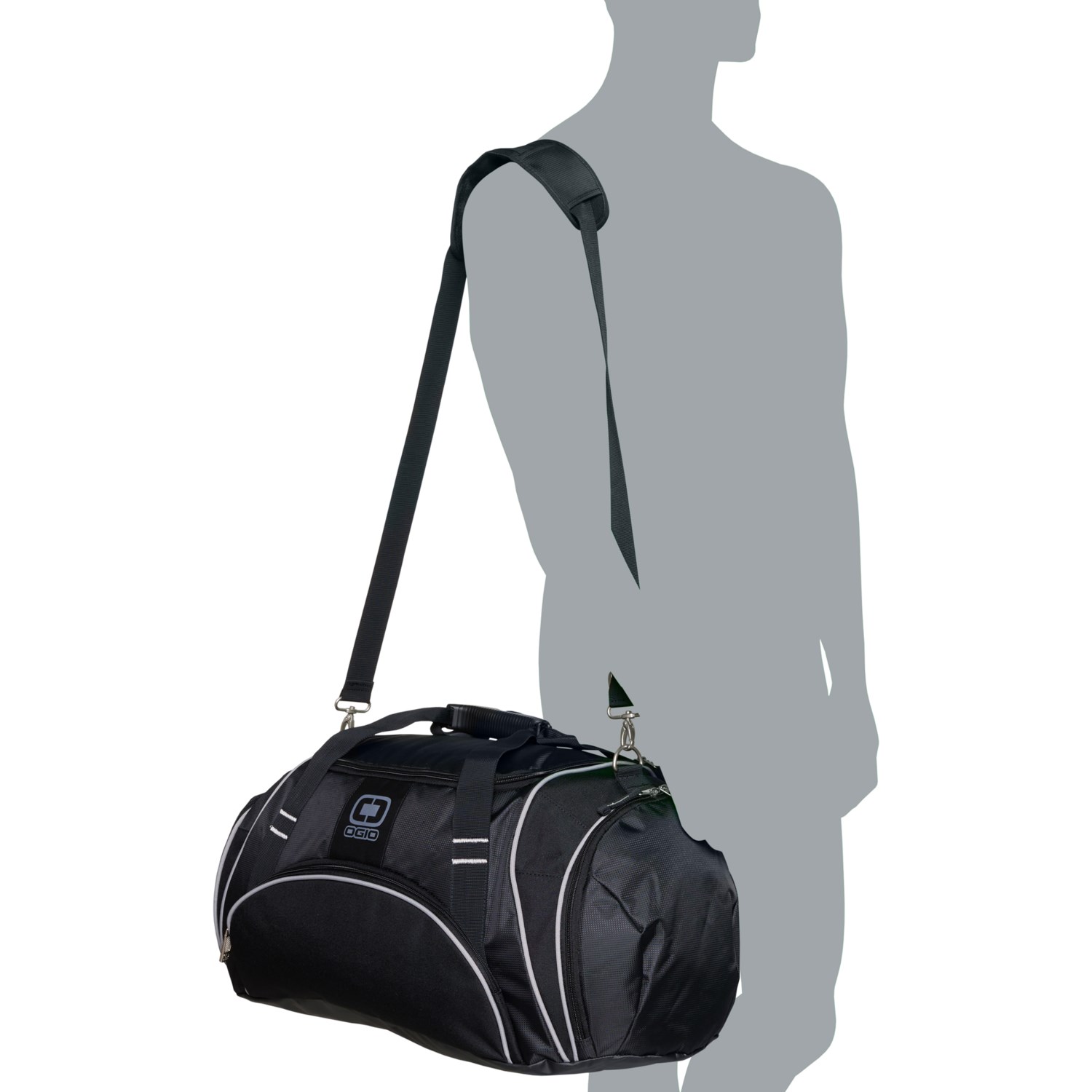 OGIO Crunch 41 L Duffel Bag - Black - Save 30%