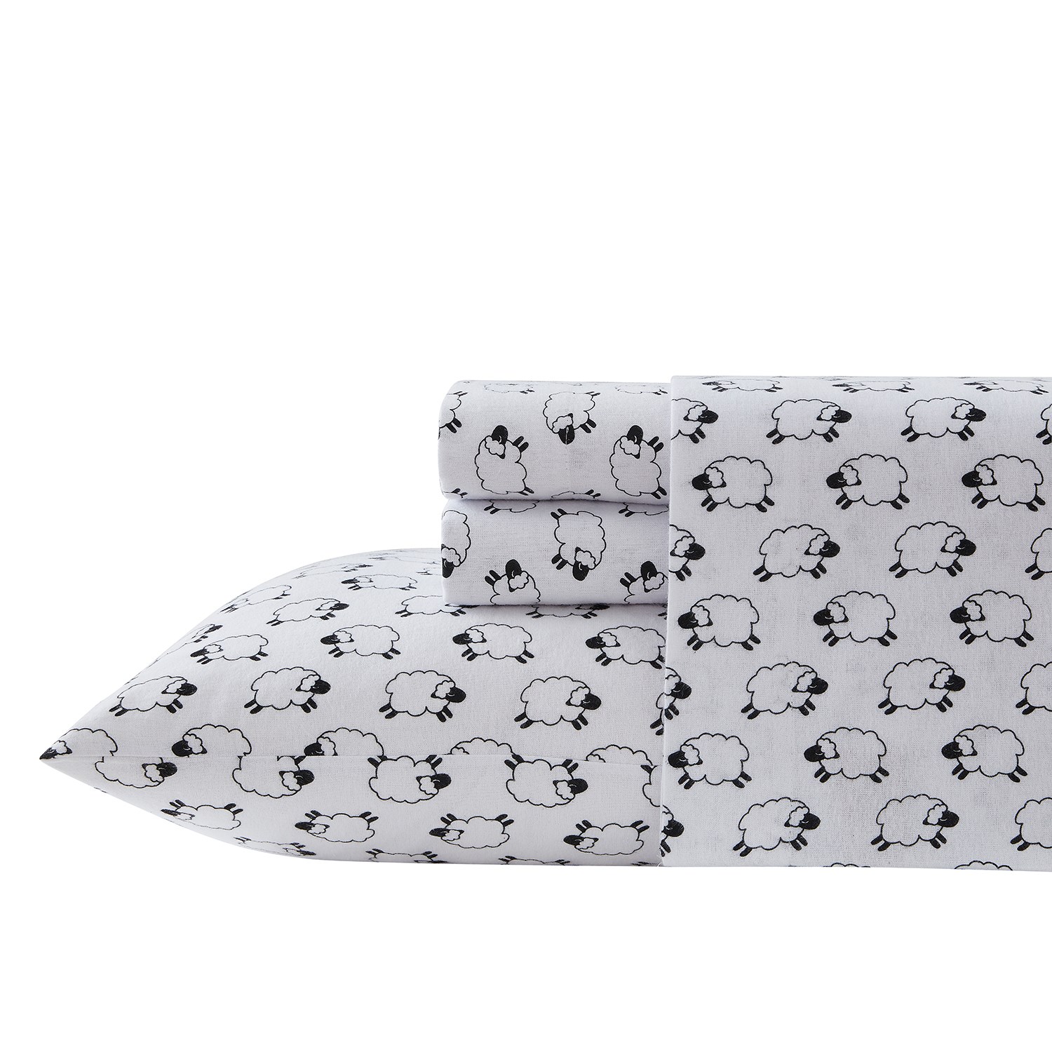 Okanagan Trail King Night Night Sheep Flannel Sheep Set - 150 gsm ...