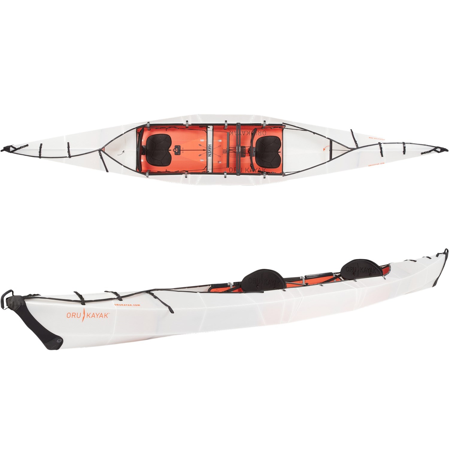 Oru Kayak Haven TT Folding Kayak - 16’1”, Sit-In - Save 50%