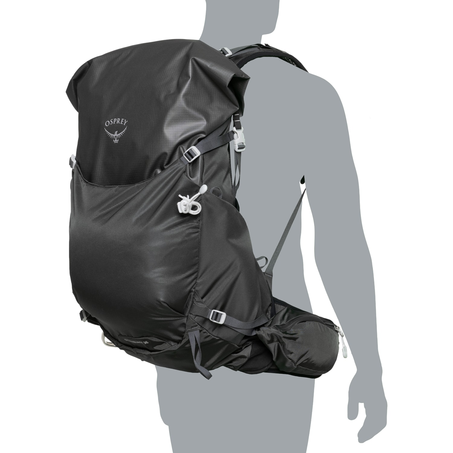 Osprey Downburst 36 L Backpack - Internal Frame, Dark Charcoal - Save 43%