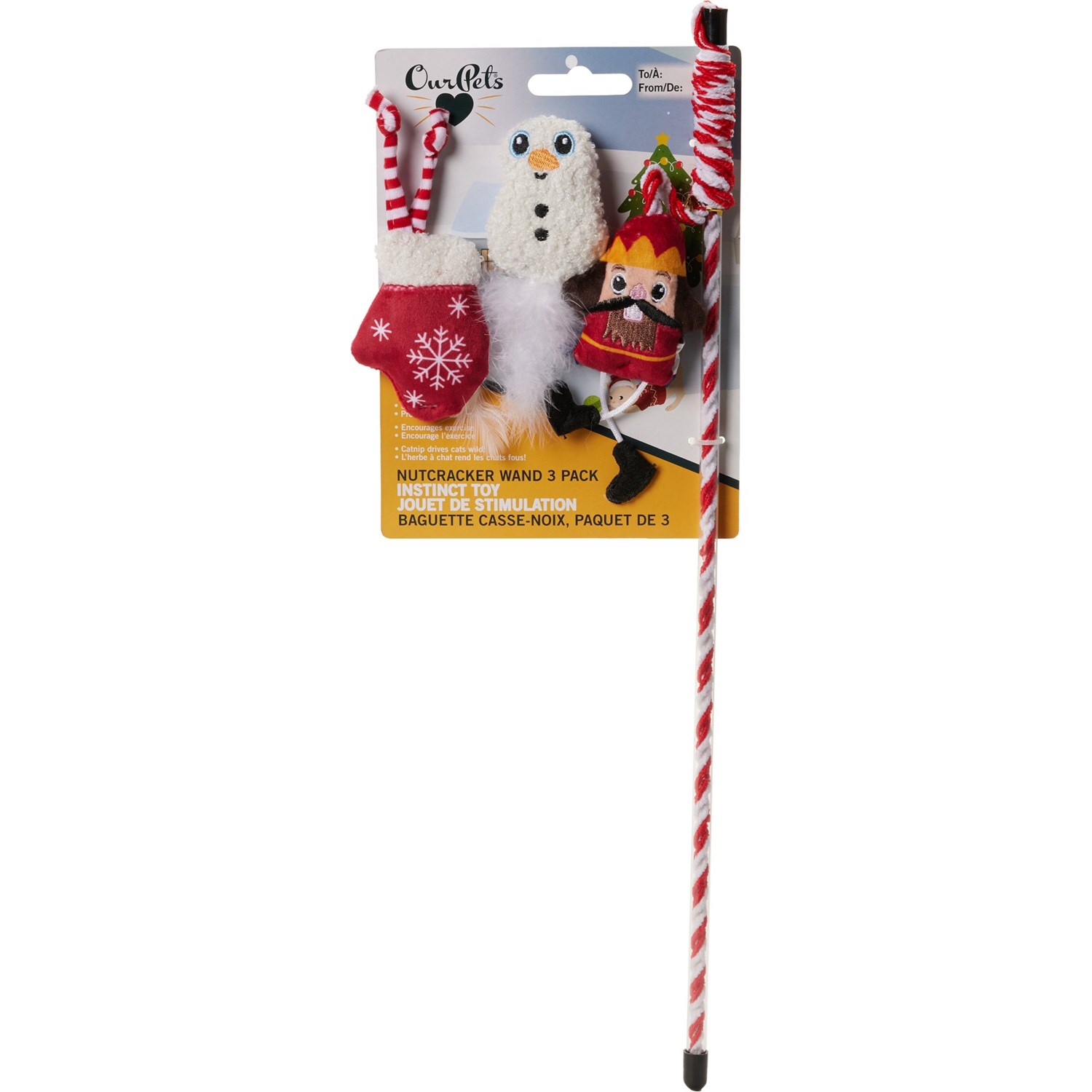 Our Pets Nutcracker Wand Cat Toy Set - 3-Pack - Save 33%