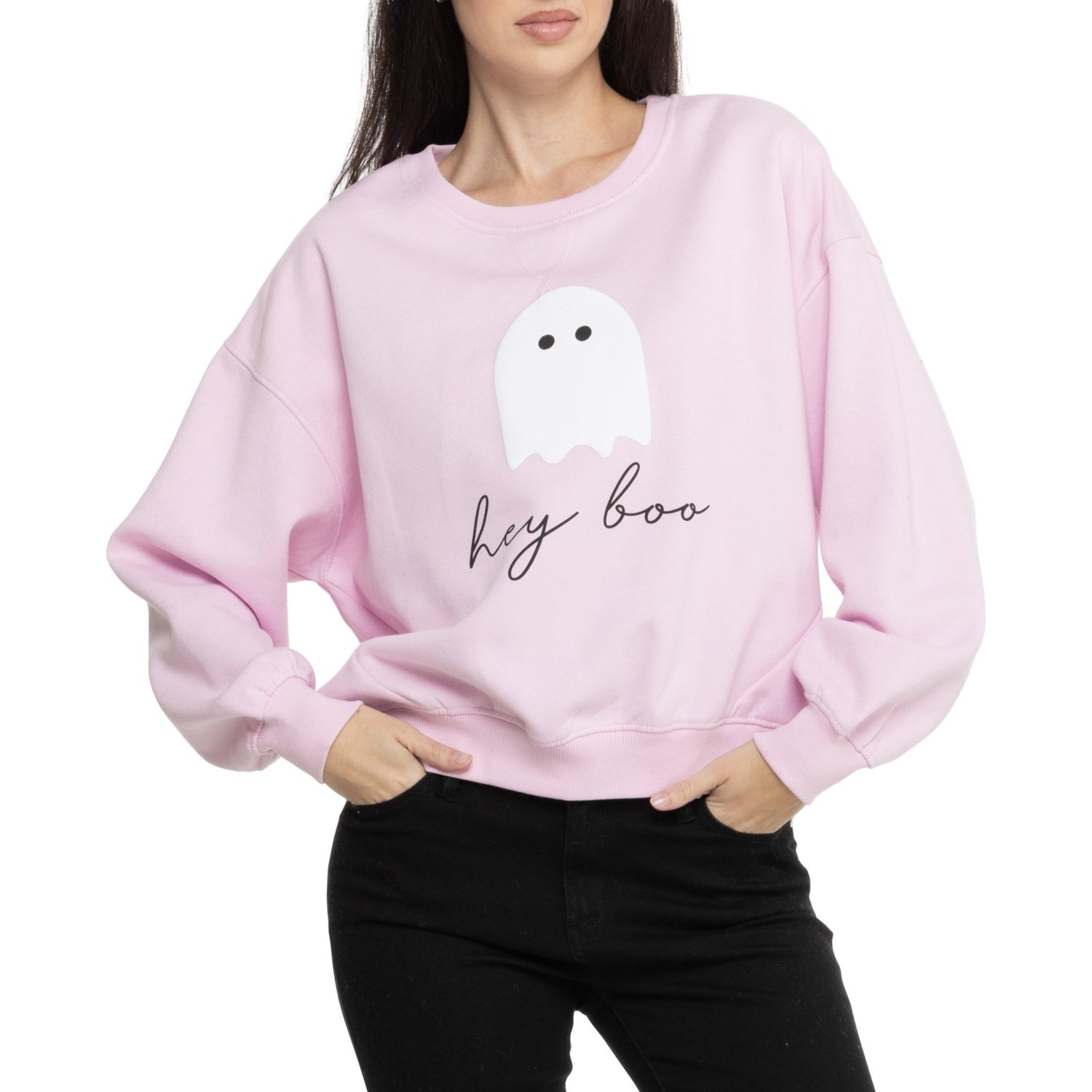 PACIFIC & CO Hey Boo Sweatshirt - Save 50%