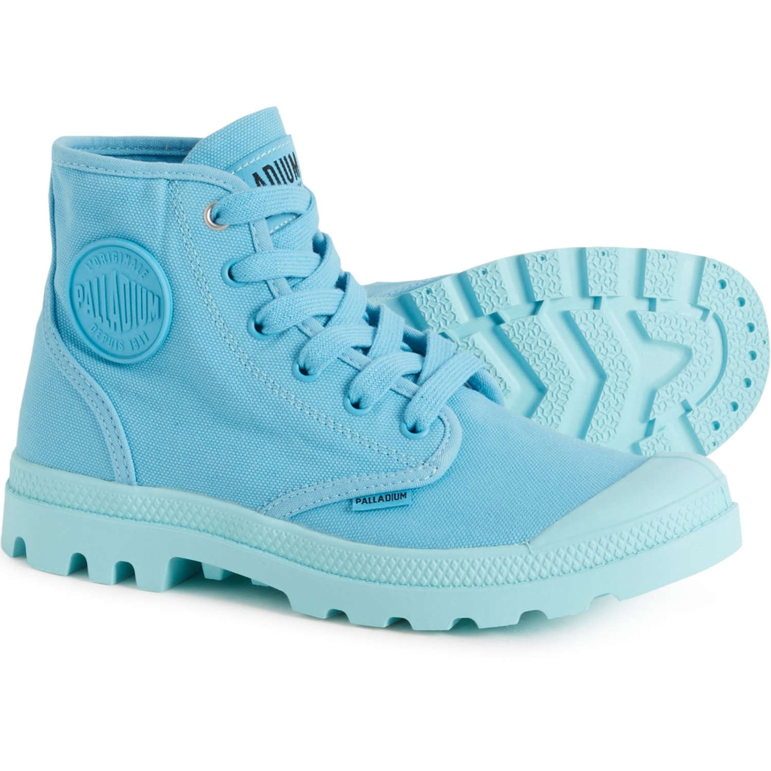 Palladium Big Girls Pampa Hi V Canvas Sneaker Boots - Save 80%
