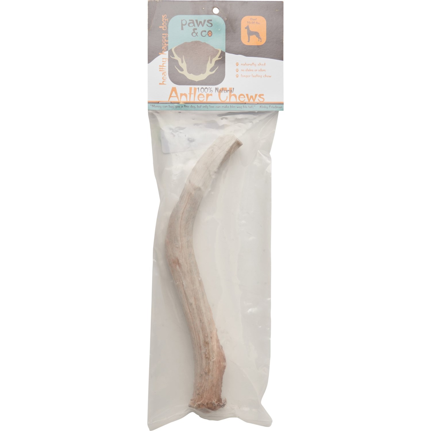 Paws & Co. Giant Whole Antler Dog Chew Treats - Save 37%