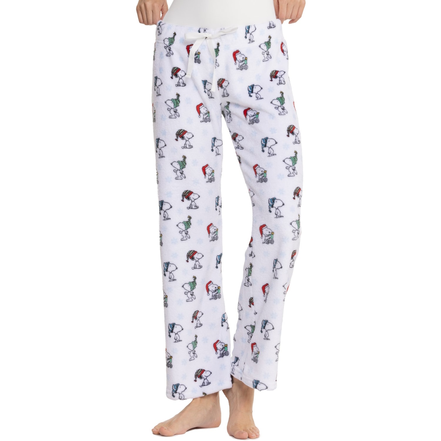 Peanuts Holiday Winter Hats Fleece Sleep Pants - Save 60%