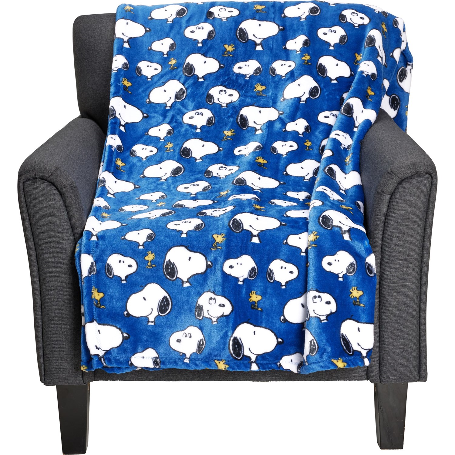 Peanuts Many Moods of Snoopy Fleece Throw Blanket - 60x70” - Save 46%