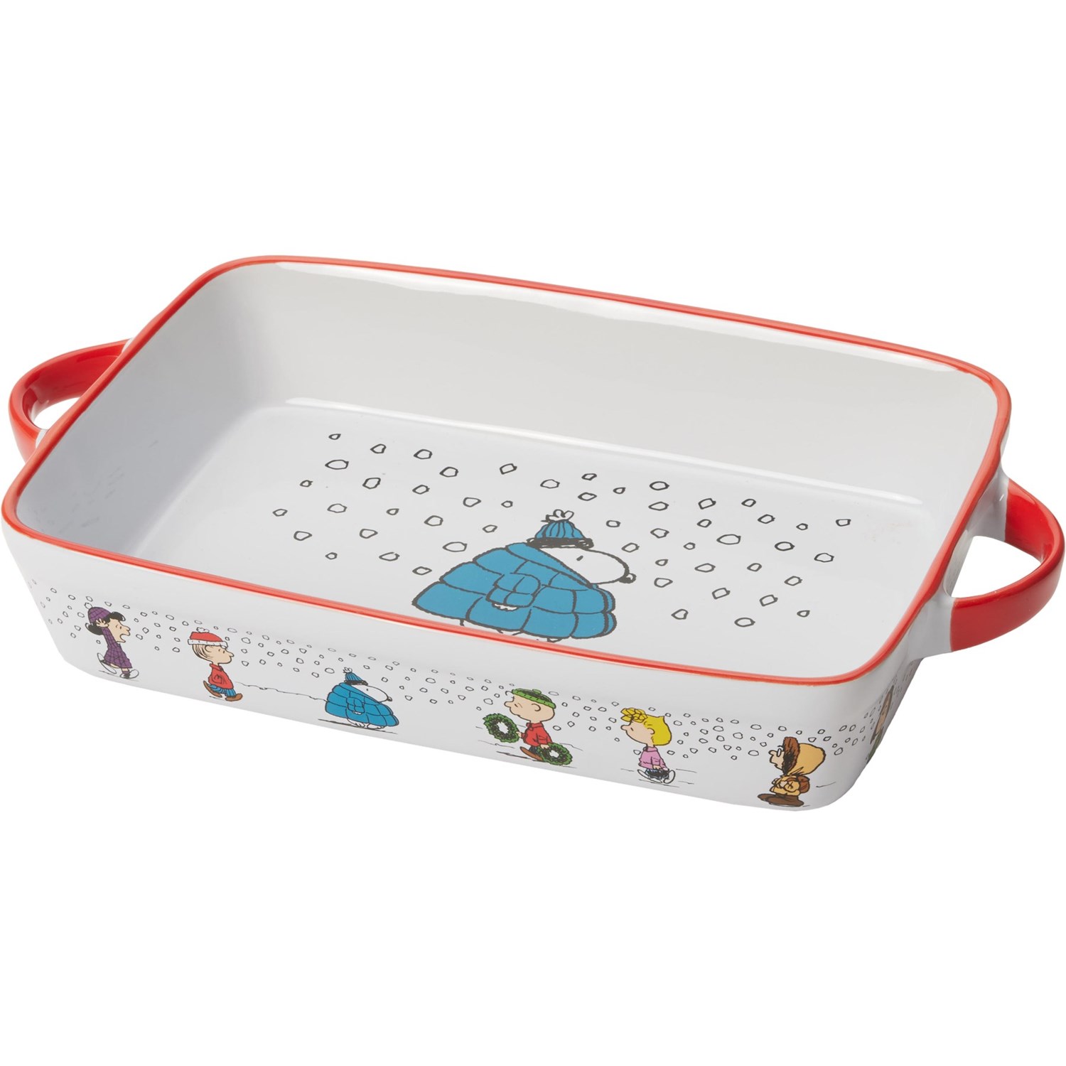 Peanuts Puffy Coat Rectangle Baking Dish - 9x15.5x2.5” - Save 42%