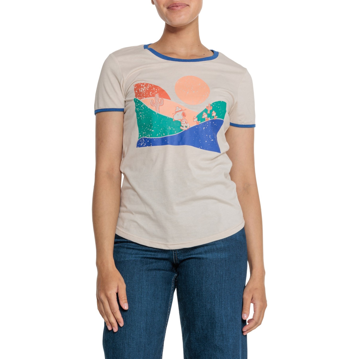 Peanuts Rolling Hills Graphic T-Shirt - Short Sleeve - Save 41%
