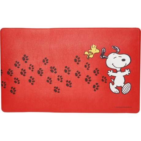 Peanuts Snoopy and Woodstock Anti-Fatigue Kitchen Mat - 18x30” - Save 50%