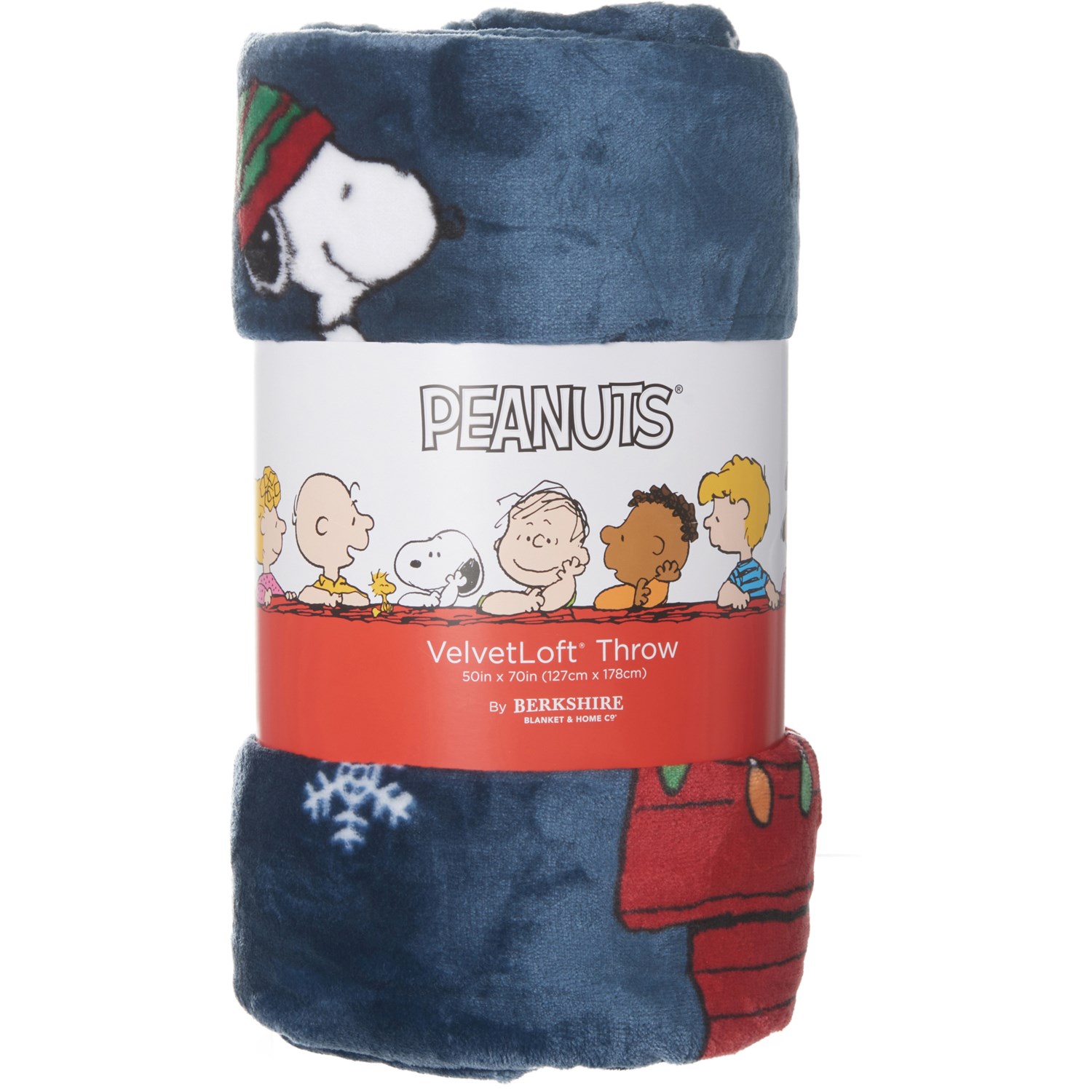 Peanuts Snoopy Best Christmas Plush Fleece Throw Blanket - 50x70 ...