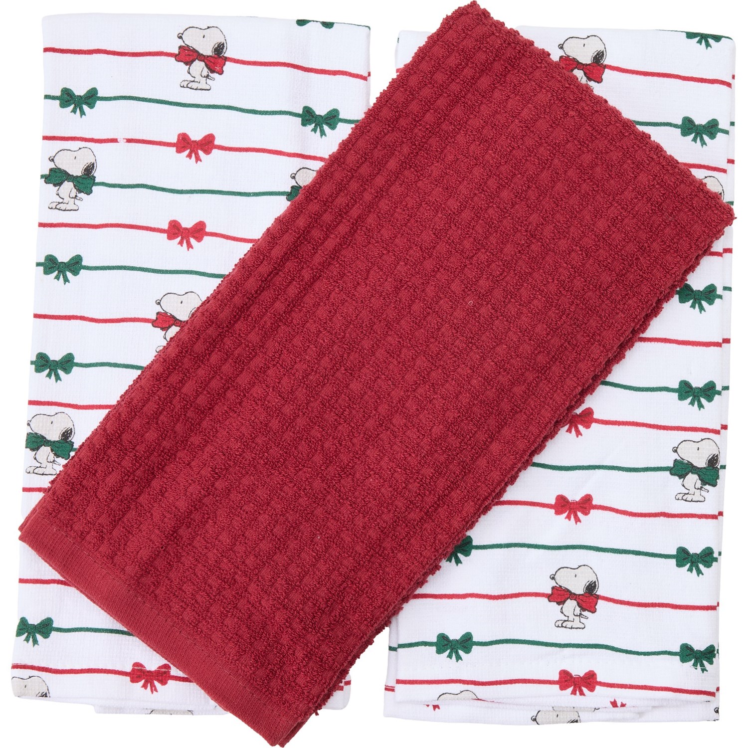 Peanuts Snoopy Bows Kitchen Towel Set - 2-Pack, 16x26” - Save 65%