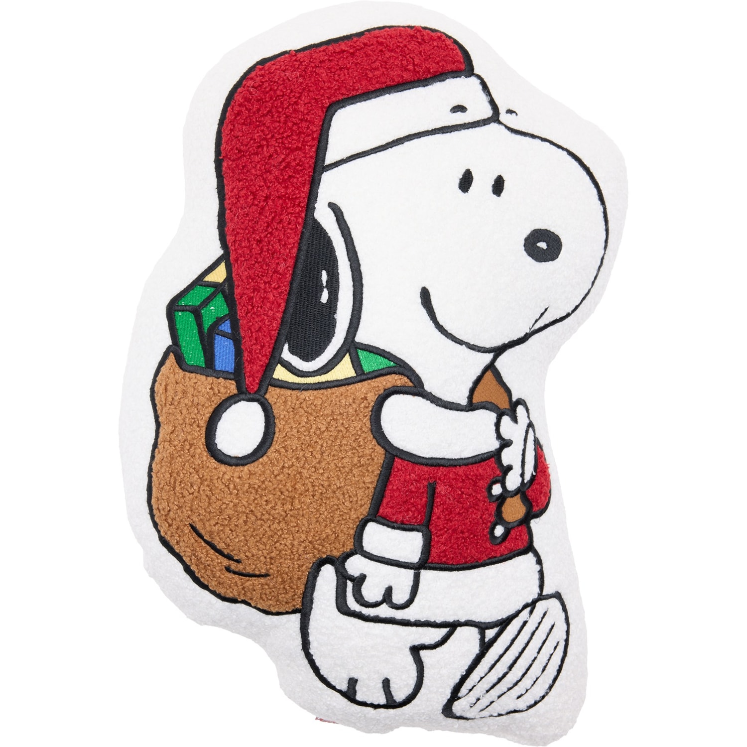 Peanuts Snoopy Christmas Presents Shaped Throw Pillow - 13x17” - Save 62%