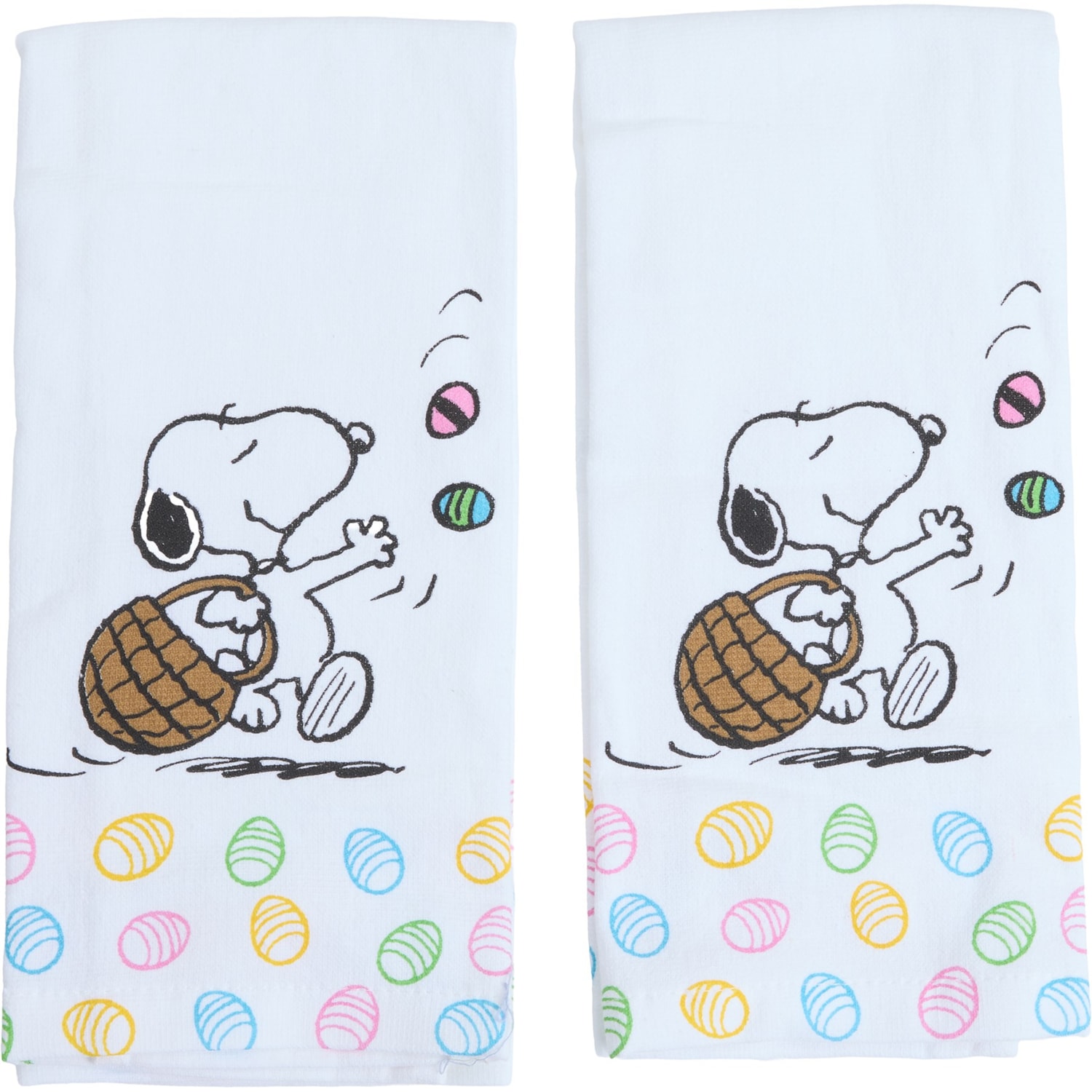 Peanuts Snoopy Egg Toss Kitchen Towel Set - 2-Pack, 16x26” - Save 42%