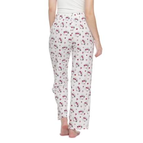Peanuts Snoopy Heart Eyes Silky Pajama Pants - Save 58%
