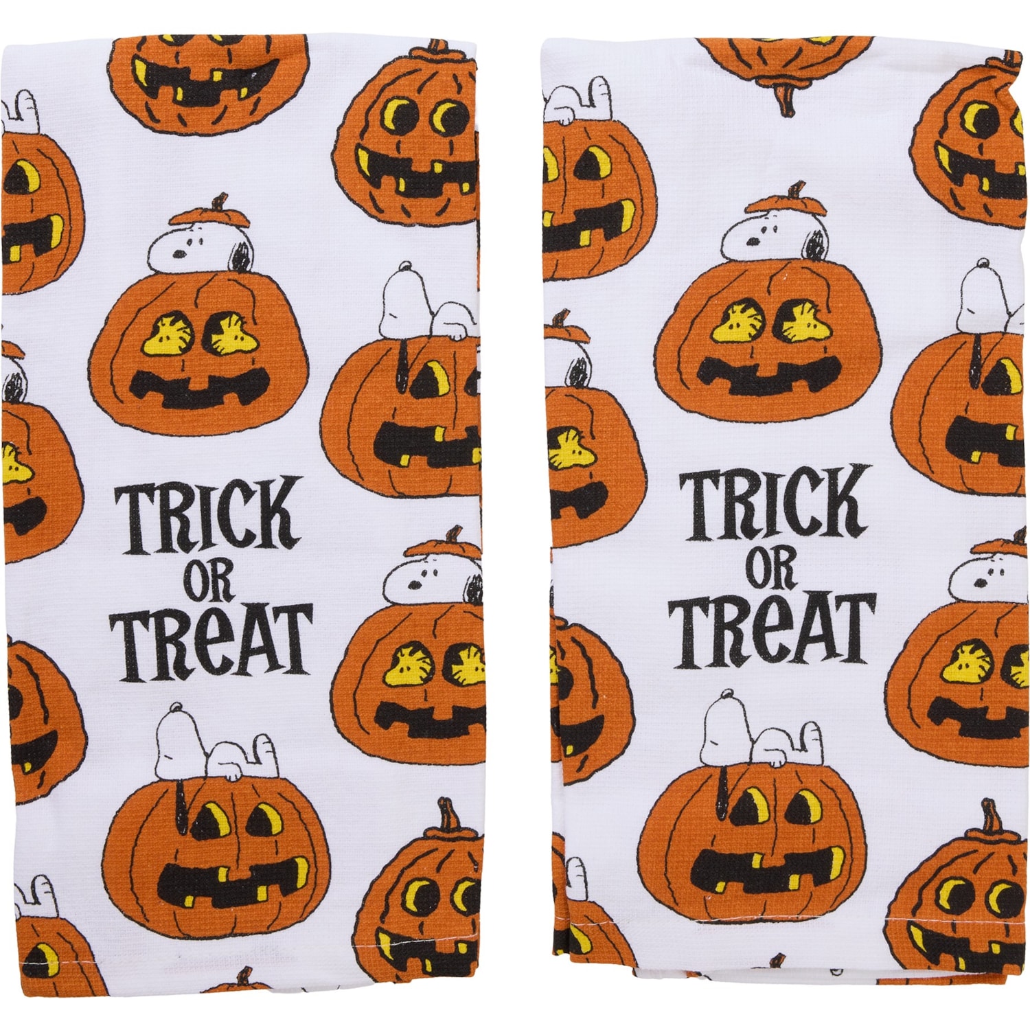 Peanuts Snoopy Pumpkins Kitchen Towel Set - 2-Pack, 16x26” - Save 58%