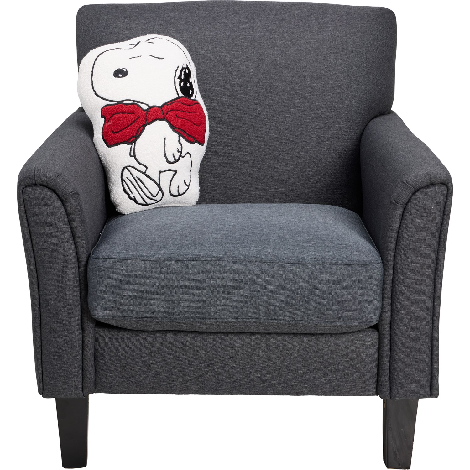 Peanuts Snoopy Red Bow Shaped Throw Pillow -13x17” - Save 62%