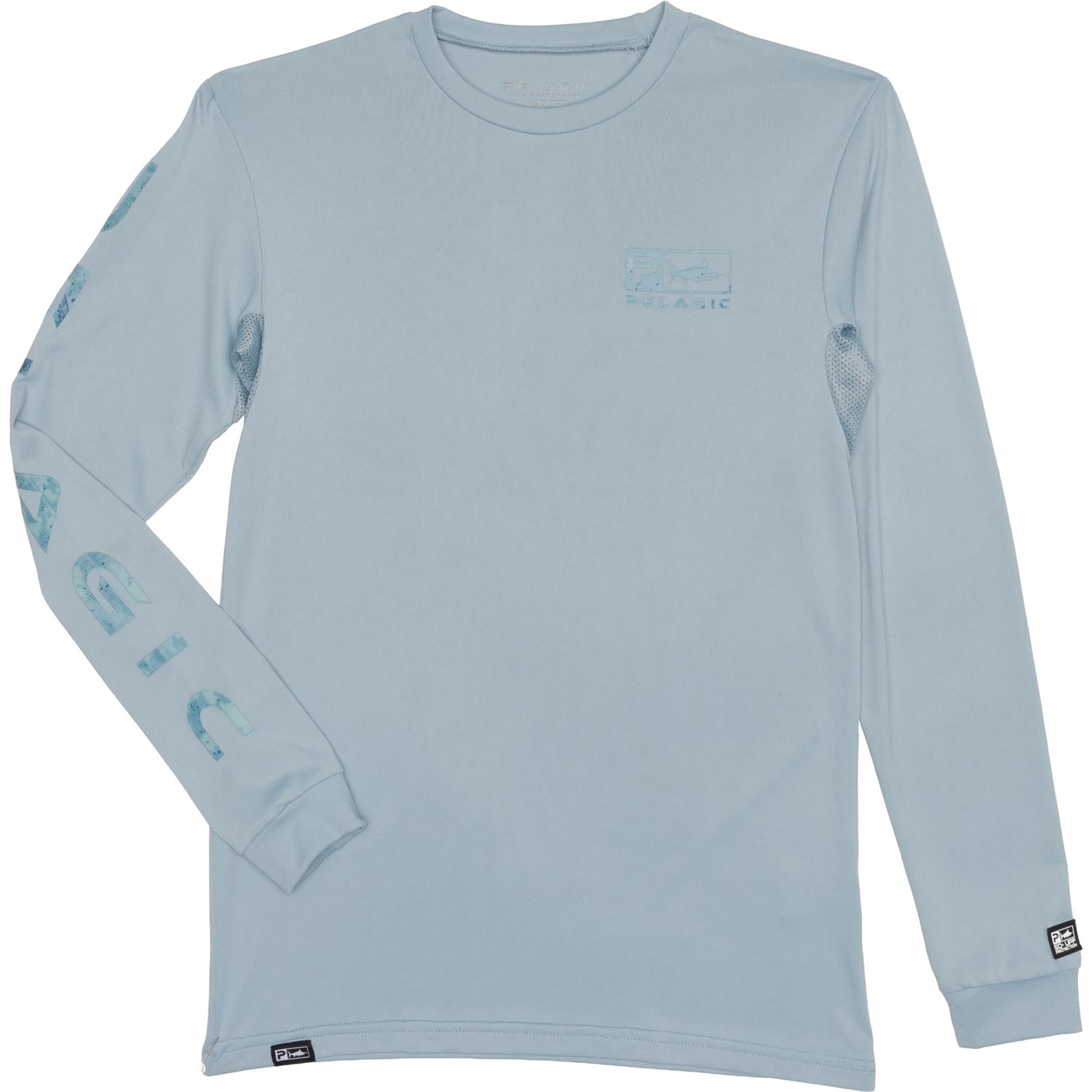 Pelagic Big Boys AquaTek Icon Shirt - UPF 50+, Long Sleeve - Save 66%