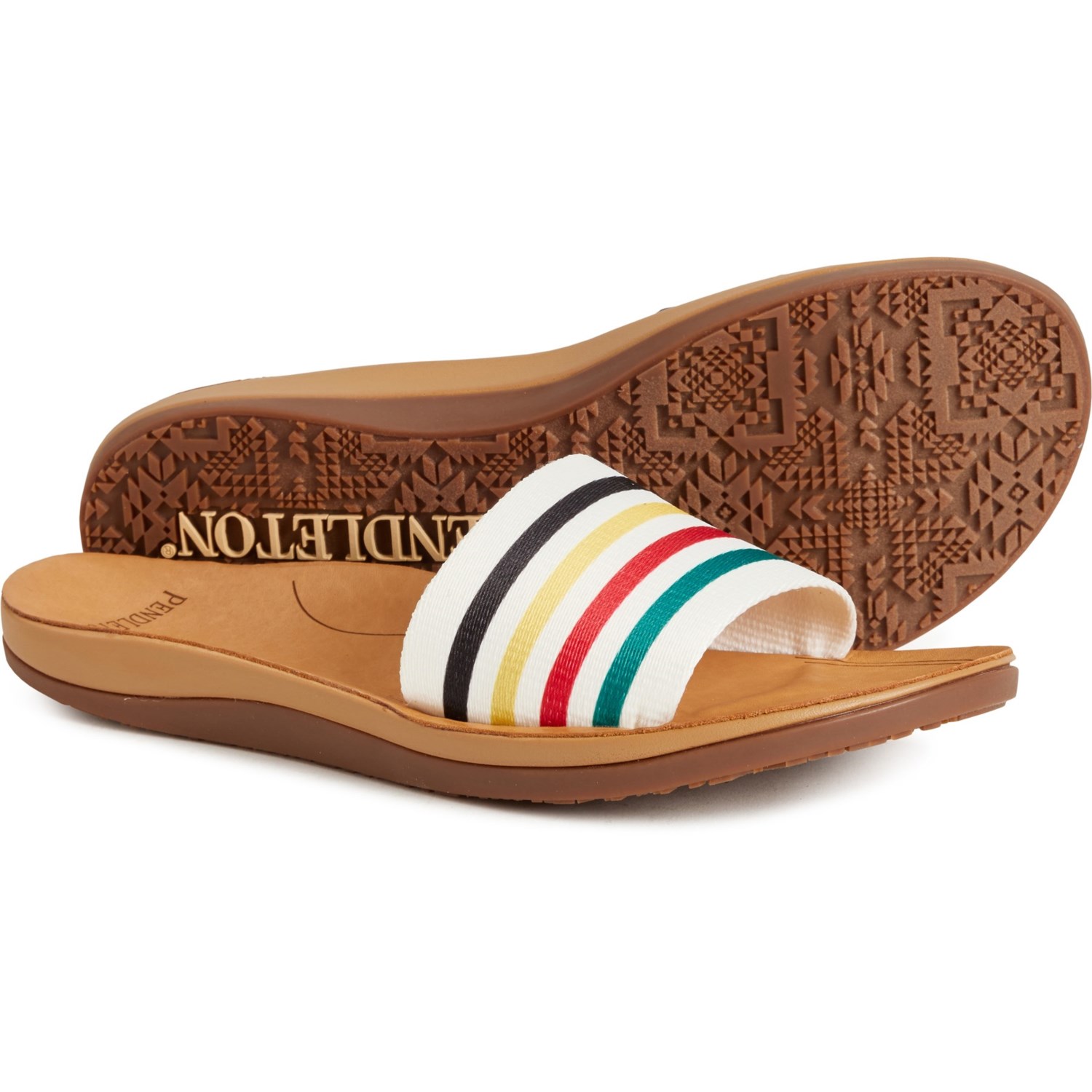 Pendleton Glacier National Park Slide Sandals (For Women) - Save 74%