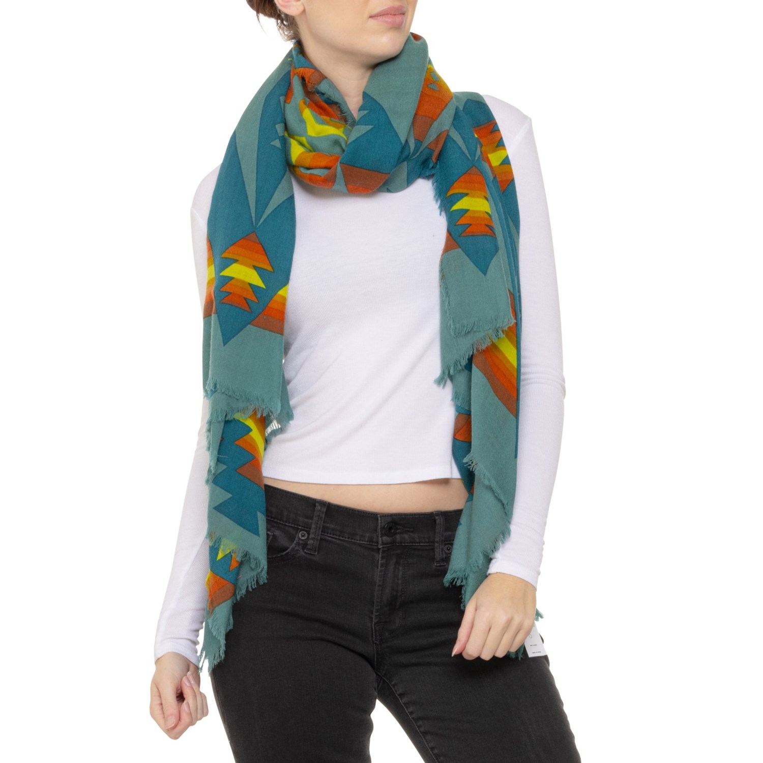 Pendleton Oversized Scarf - Wool - Save 51%