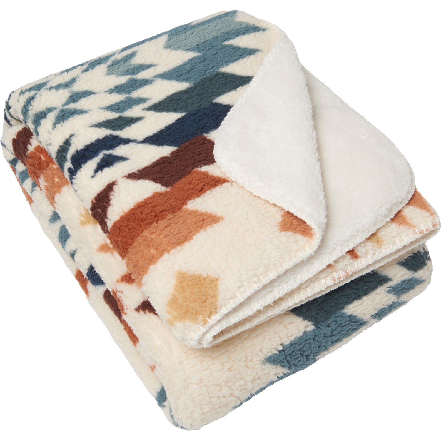 Pendleton Peak Canyon Sherpa Throw Blanket - 50x70” - Save 50%