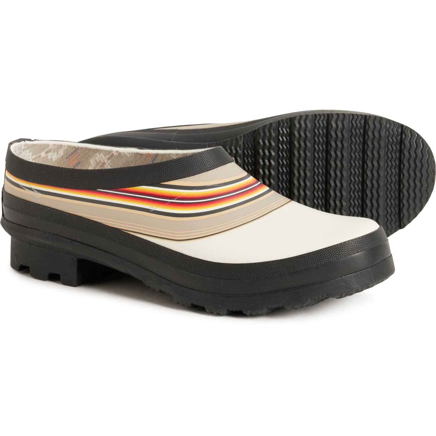 Pendleton Serape Stripe Garden-Rain Clogs (For Women) - Save 59%