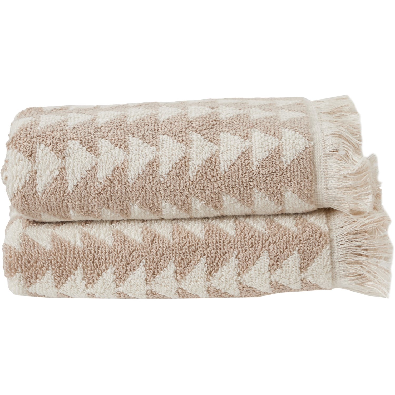 Pendleton Sundown Yarn-Dyed Fingertip Towels - 2-Pack, 700 gsm, 12x18 ...
