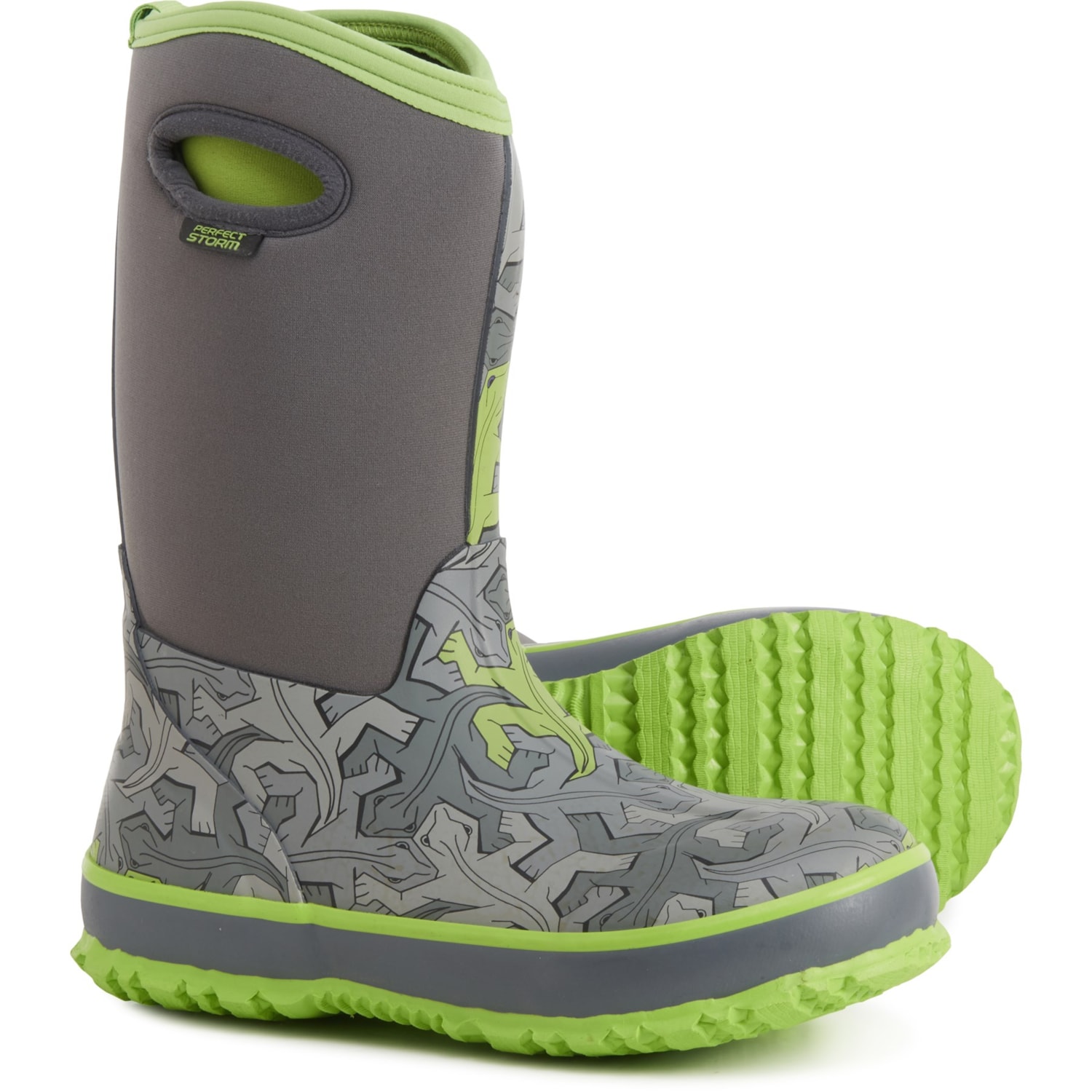 Perfect Storm Boys Cloud High Reptiles II Rain Boots - Waterproof ...