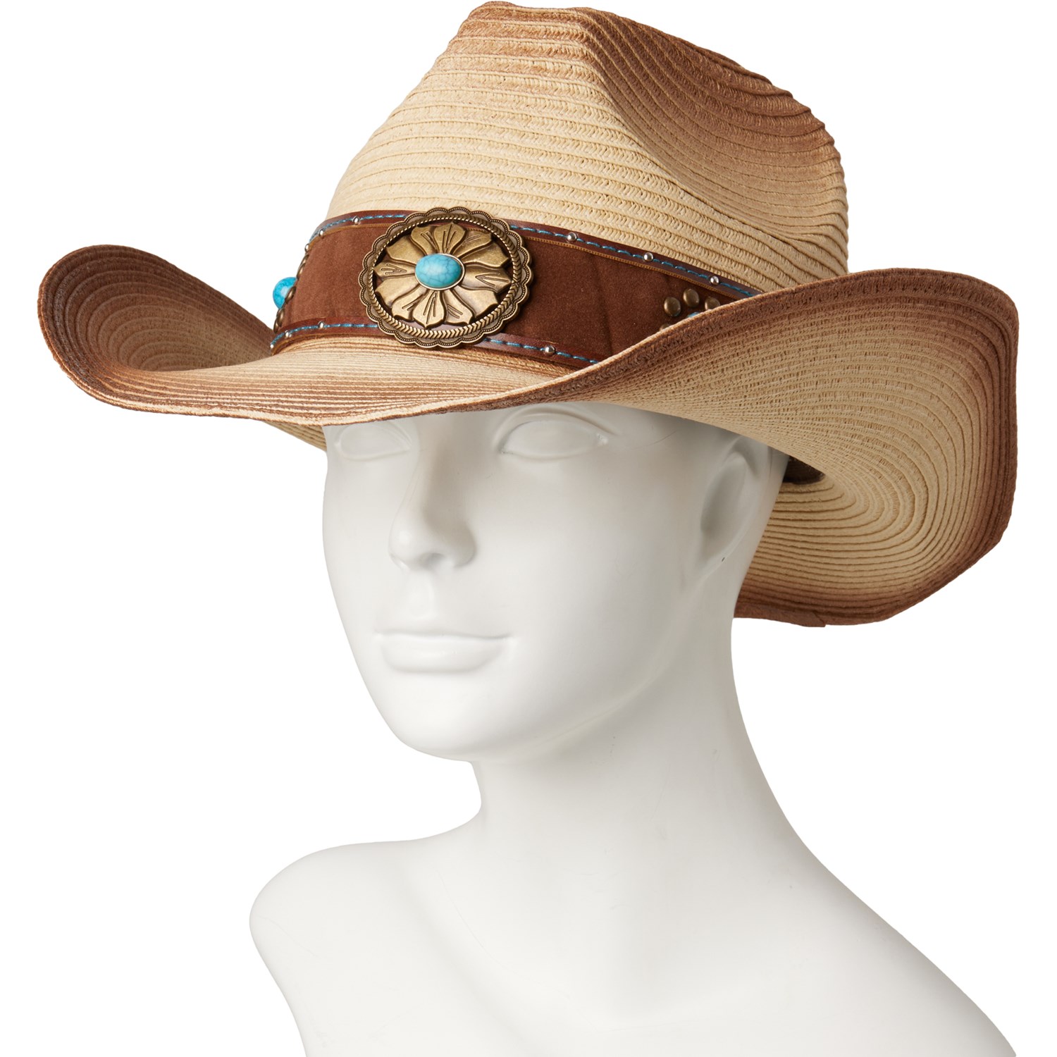 Peter Grimm Cris Western Straw Hat - Save 63%