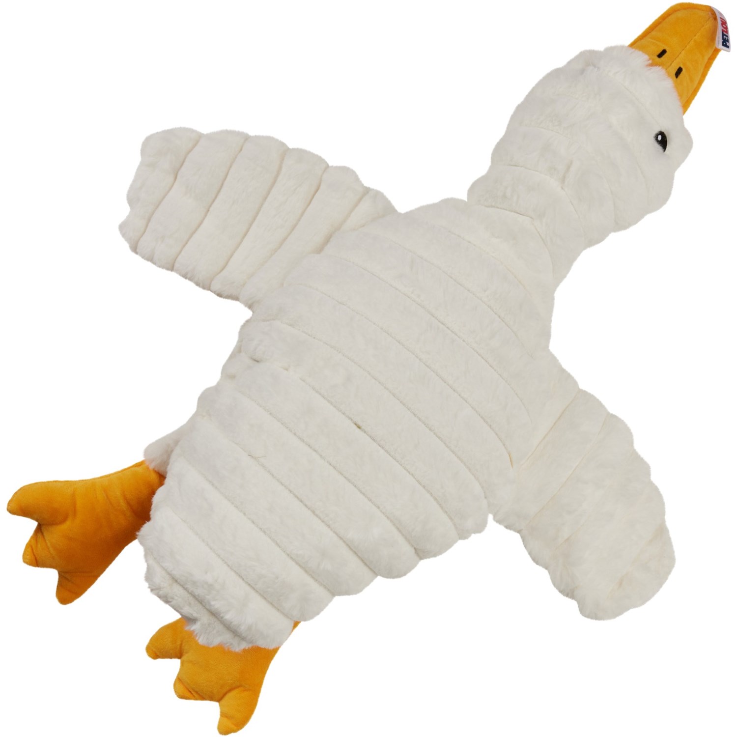 Petlou Farm Friends Plush Goose Dog Toy - 26”, Squeaker - Save 31%