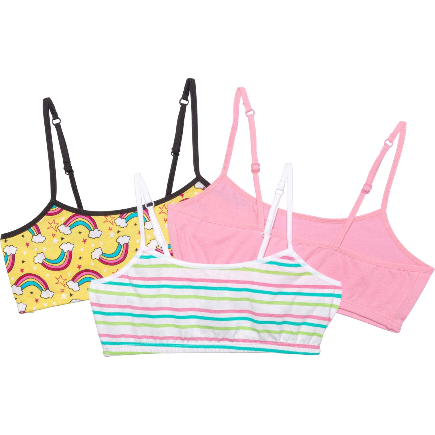PINK LABEL Multi Bralettes (For Big Girls) - Save 46%