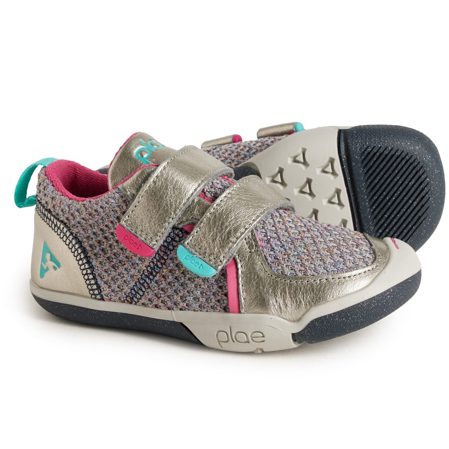 Plae Little Girls Ty Sneakers - Leather - Save 72%
