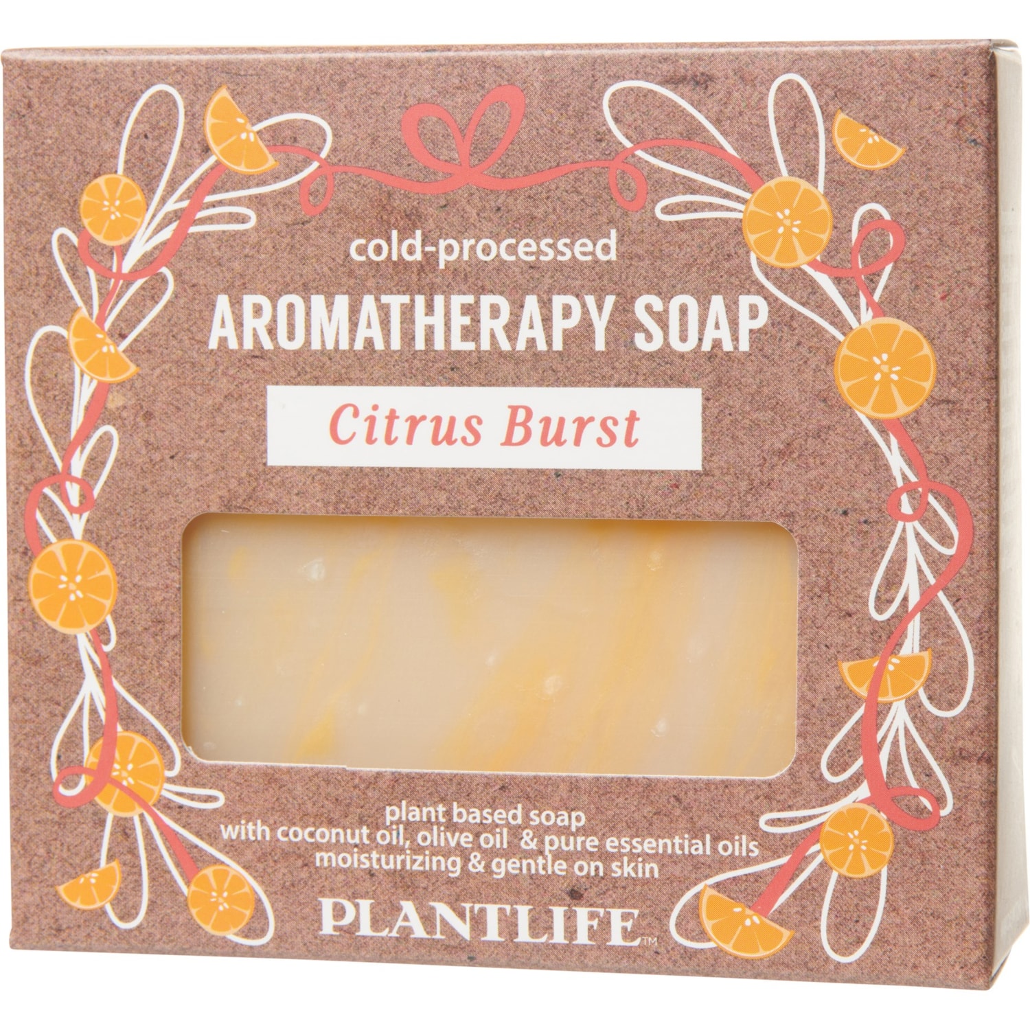 Plant Life Citrus Burst Aromatherapy Herbal Bar Soap - 4.5 oz. - Save 20%