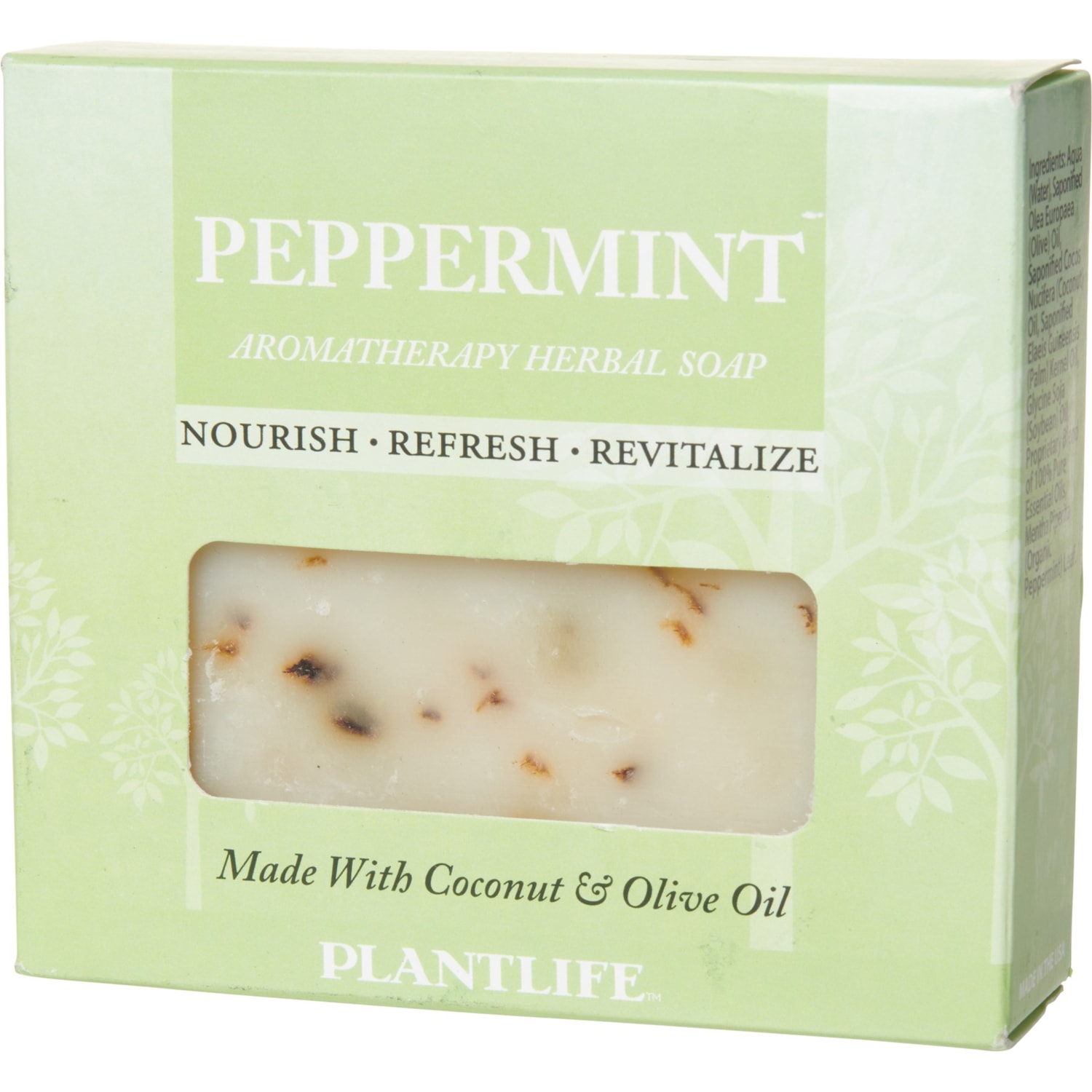 Plant Life Peppermint Bar Soap - 4 oz. - Save 33%