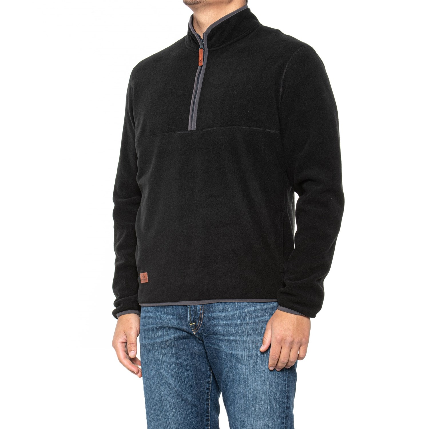 POINT ZERO Test Solid Microfleece Jacket (For Men) - Save 66%