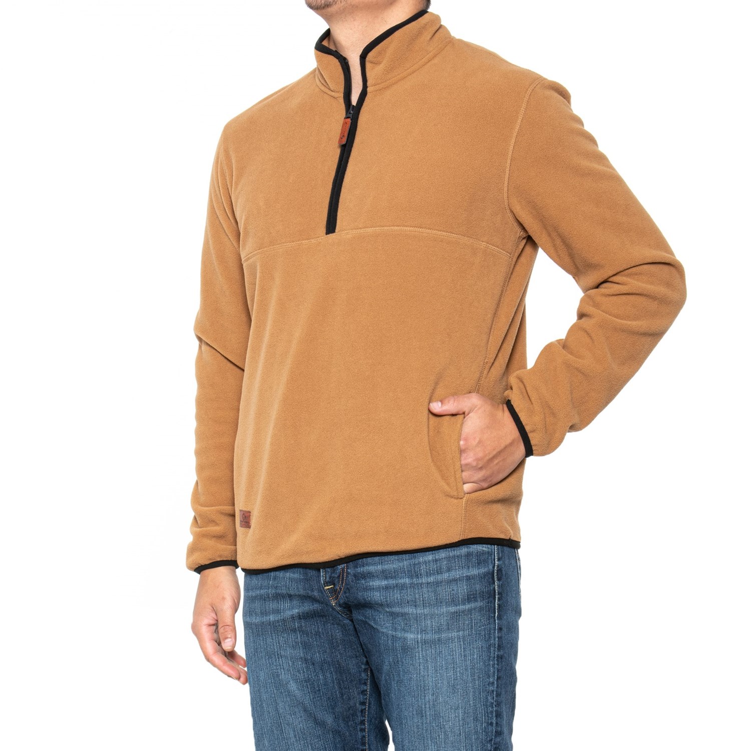 POINT ZERO Test Solid Microfleece Jacket (For Men) - Save 66%