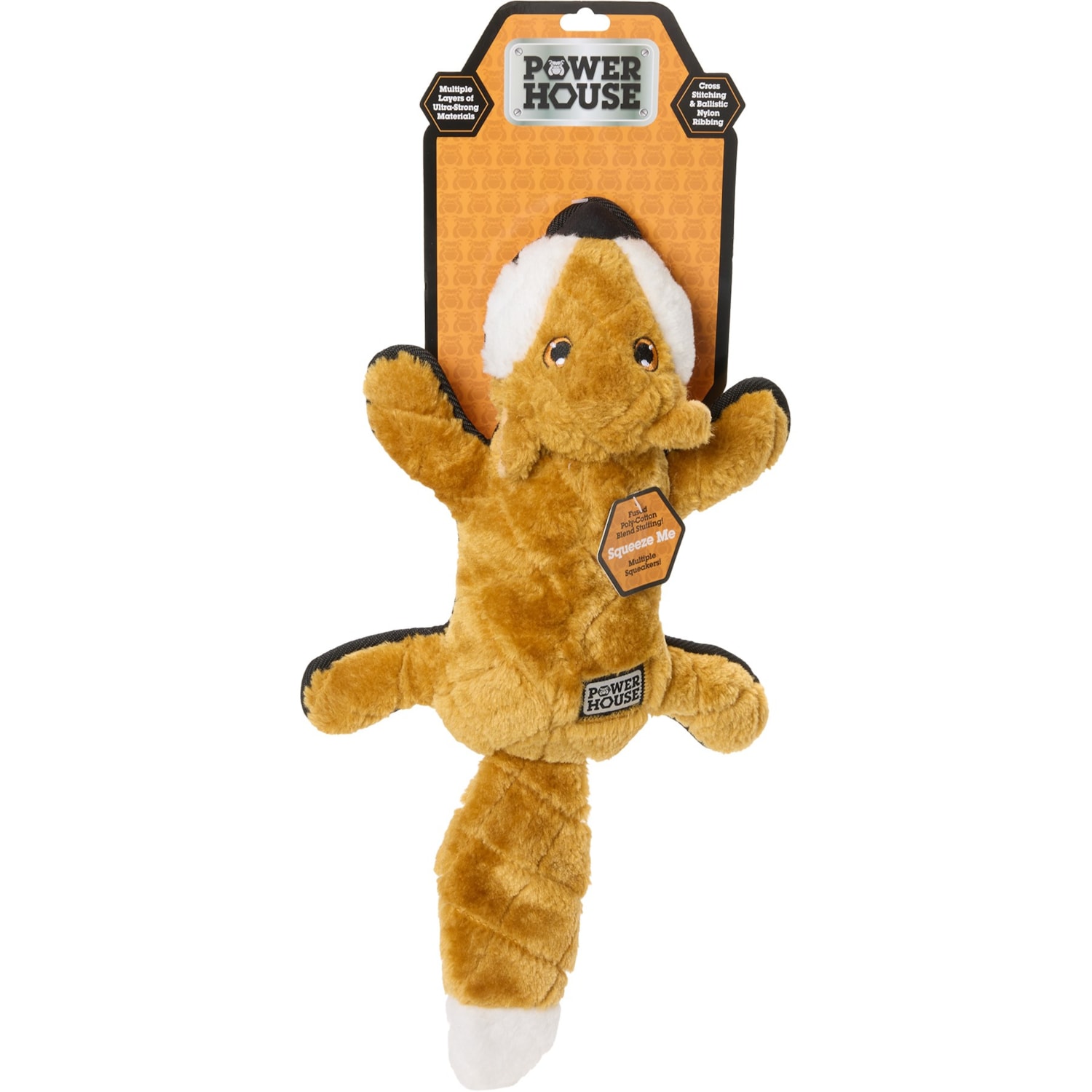 Powerhouse Ballistic Dog Toy - 18”, Squeaker - Save 33%