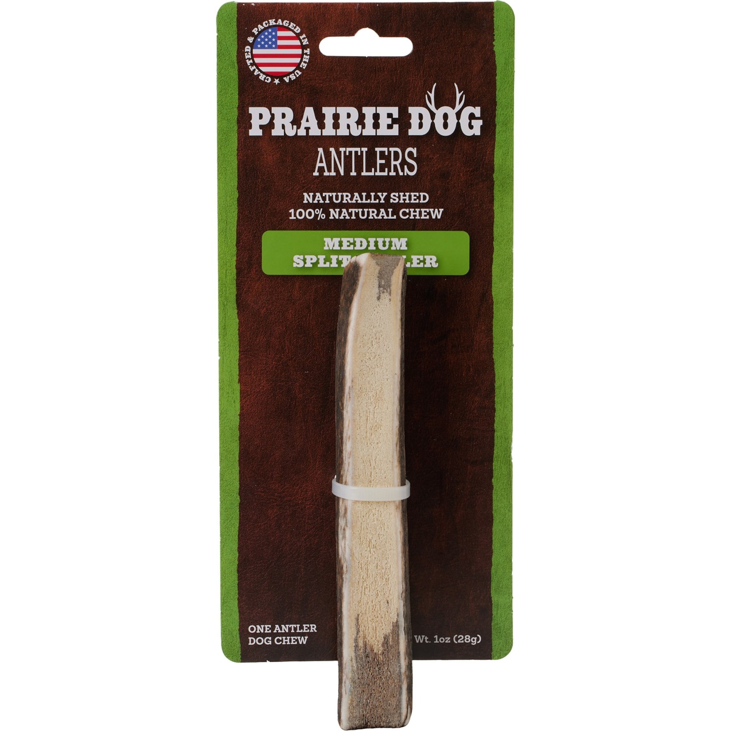 Prairie Dog Split Antler Dog Treat - Medium - Save 42%