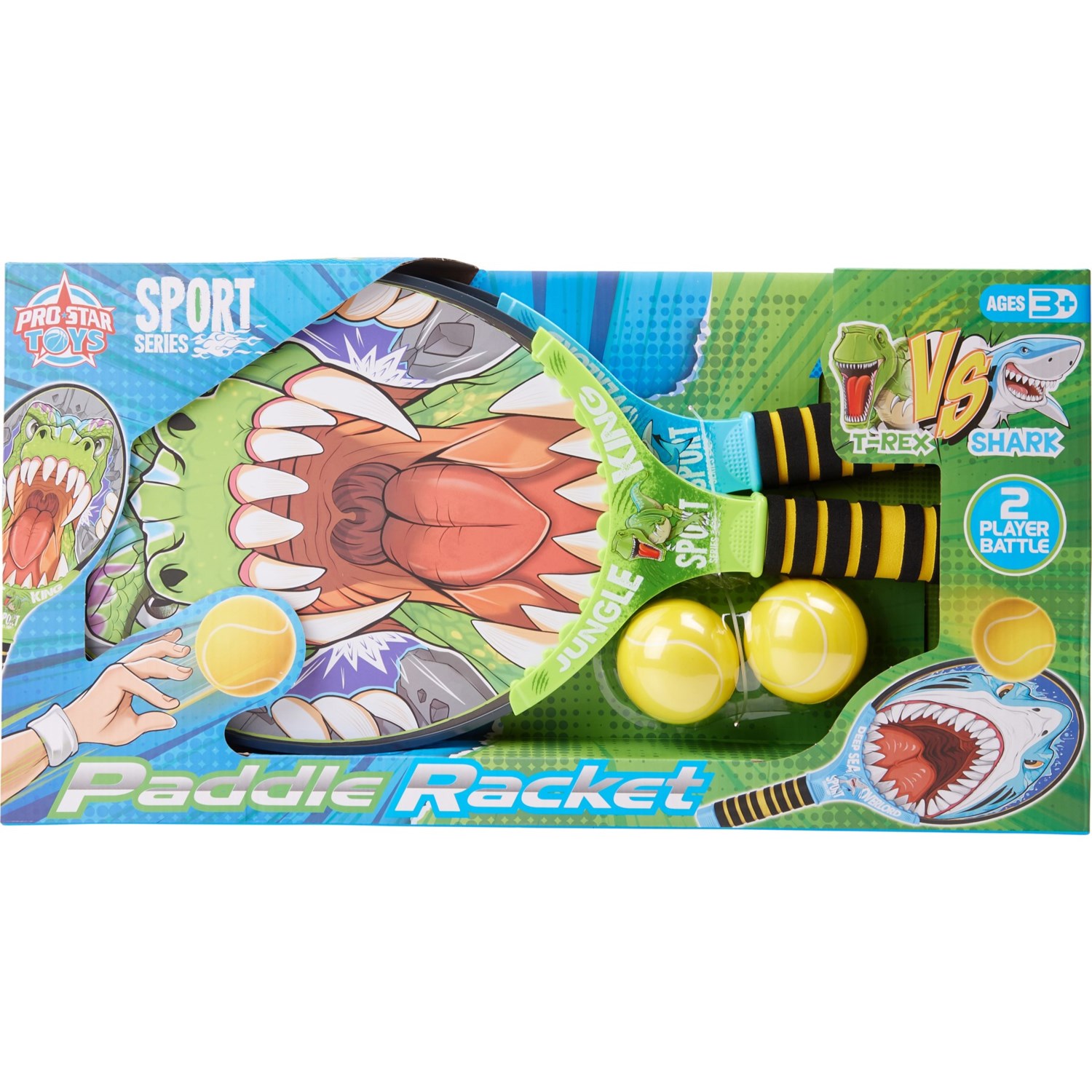 Pro Star Toys Jumbo Pickleball Racket Set - Animal Version - Save 40%
