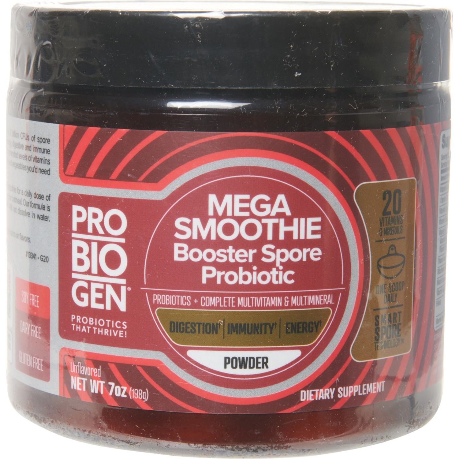 Probiogen Mega Smoothie Booster Spore Probiotic Powder - 7 oz. - Save 50%