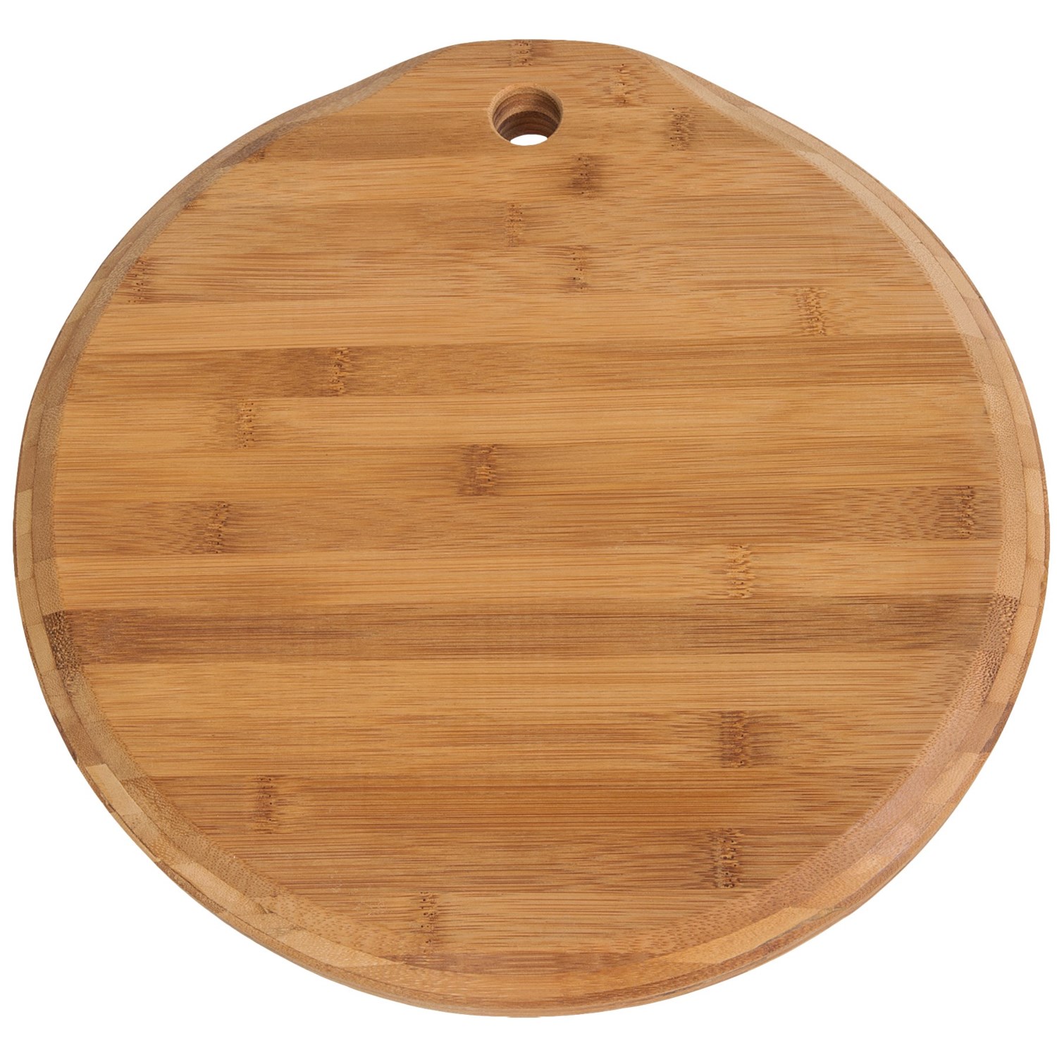Core Bamboo Chisel Chop Block Cutting Board – 14” Round
