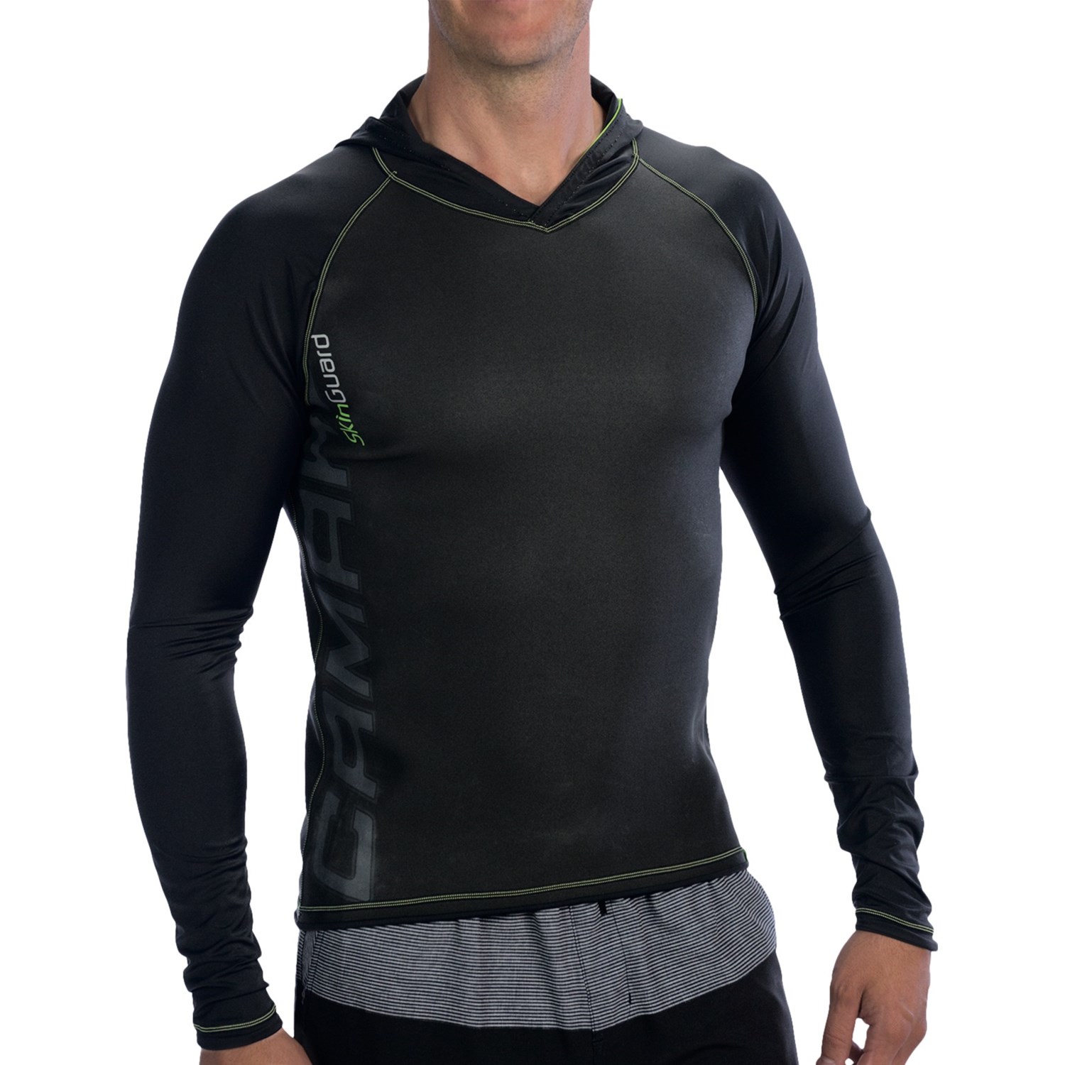 Camaro Blacktec Rash Guard Hoodie (For Men) 7658C - Save 37%
