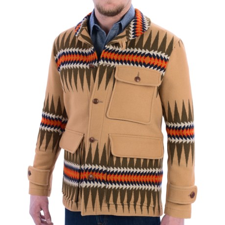 Pendleton Ashland Jacquard Coat (For Men) 9202J - Save 54%