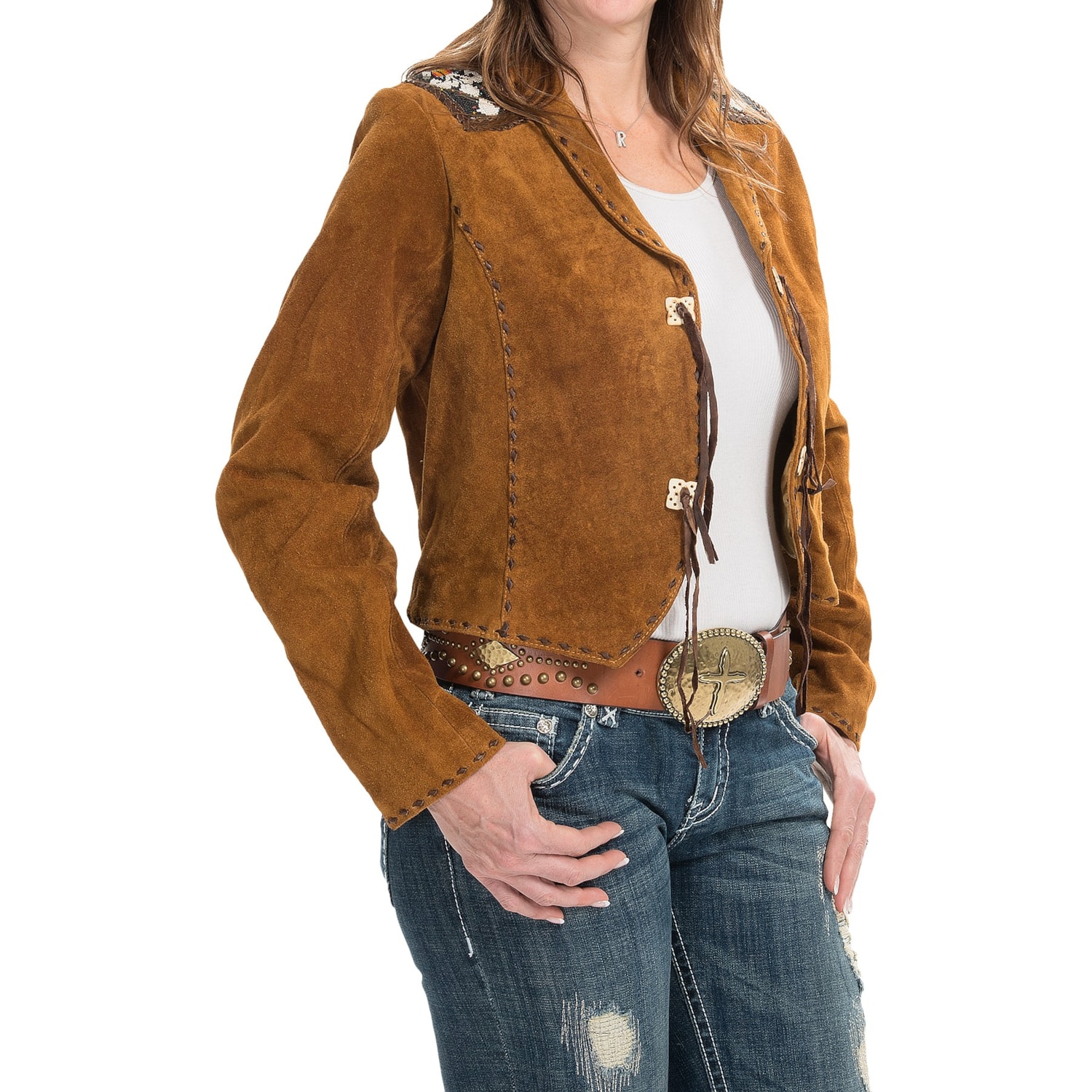Resistol Prairie Fever Leather Jacket (For Women)