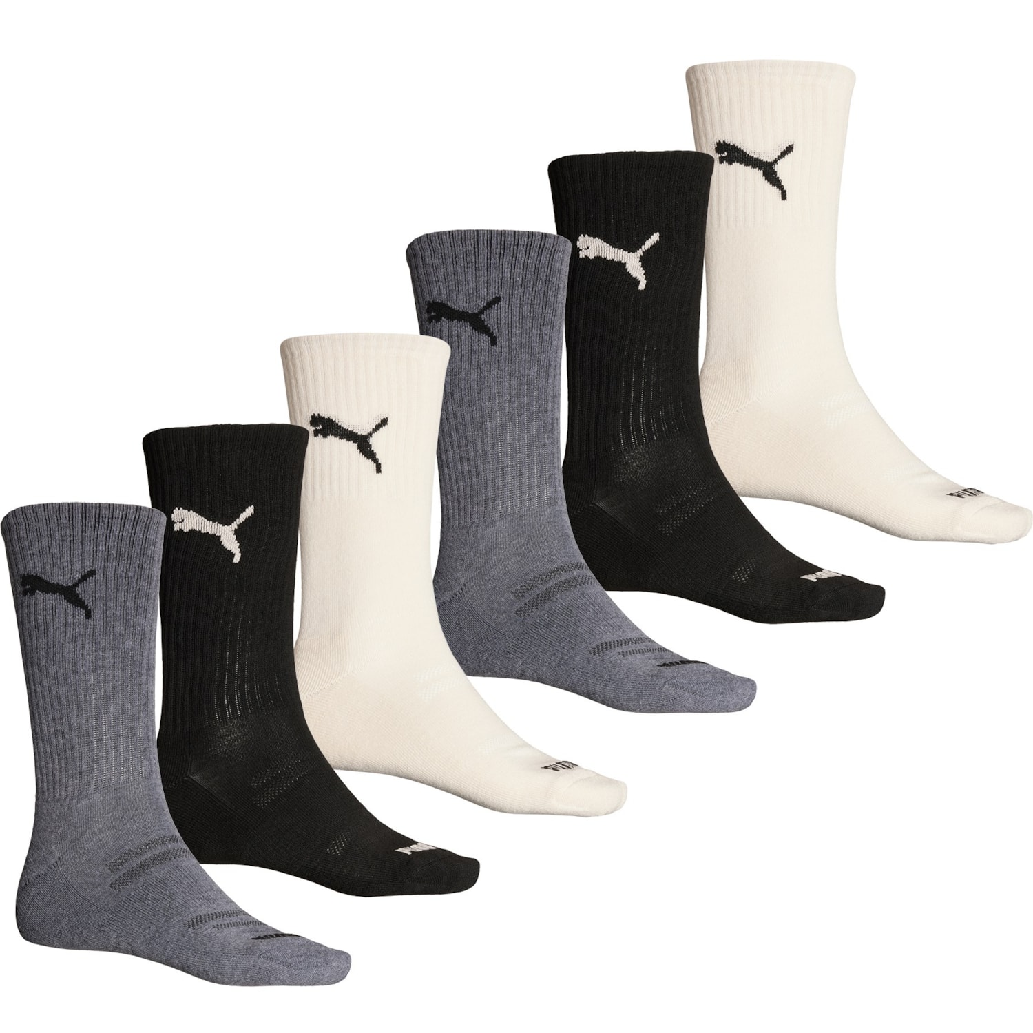 Puma Sportstyle Half-Terry Socks (For Men) - Save 60%