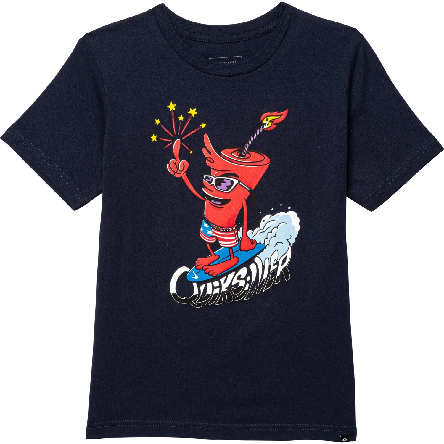 Quiksilver Big Bang Screen T-Shirt (For Big Boys) - Save 57%